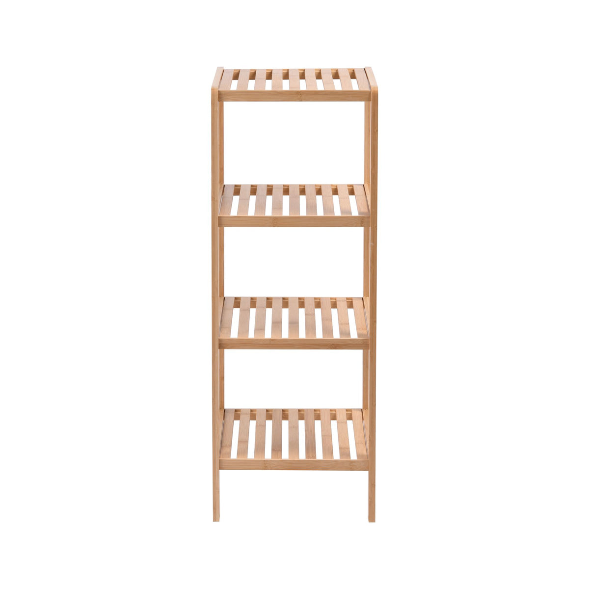 Vivonne 4-Tier Bamboo Shelf Natural Bamboo Colour 34x33x95cm – DI Home